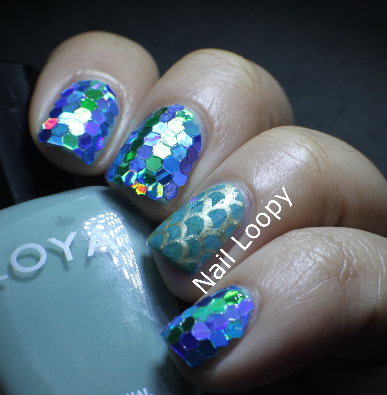 nail loopy: MERMAID NAILS